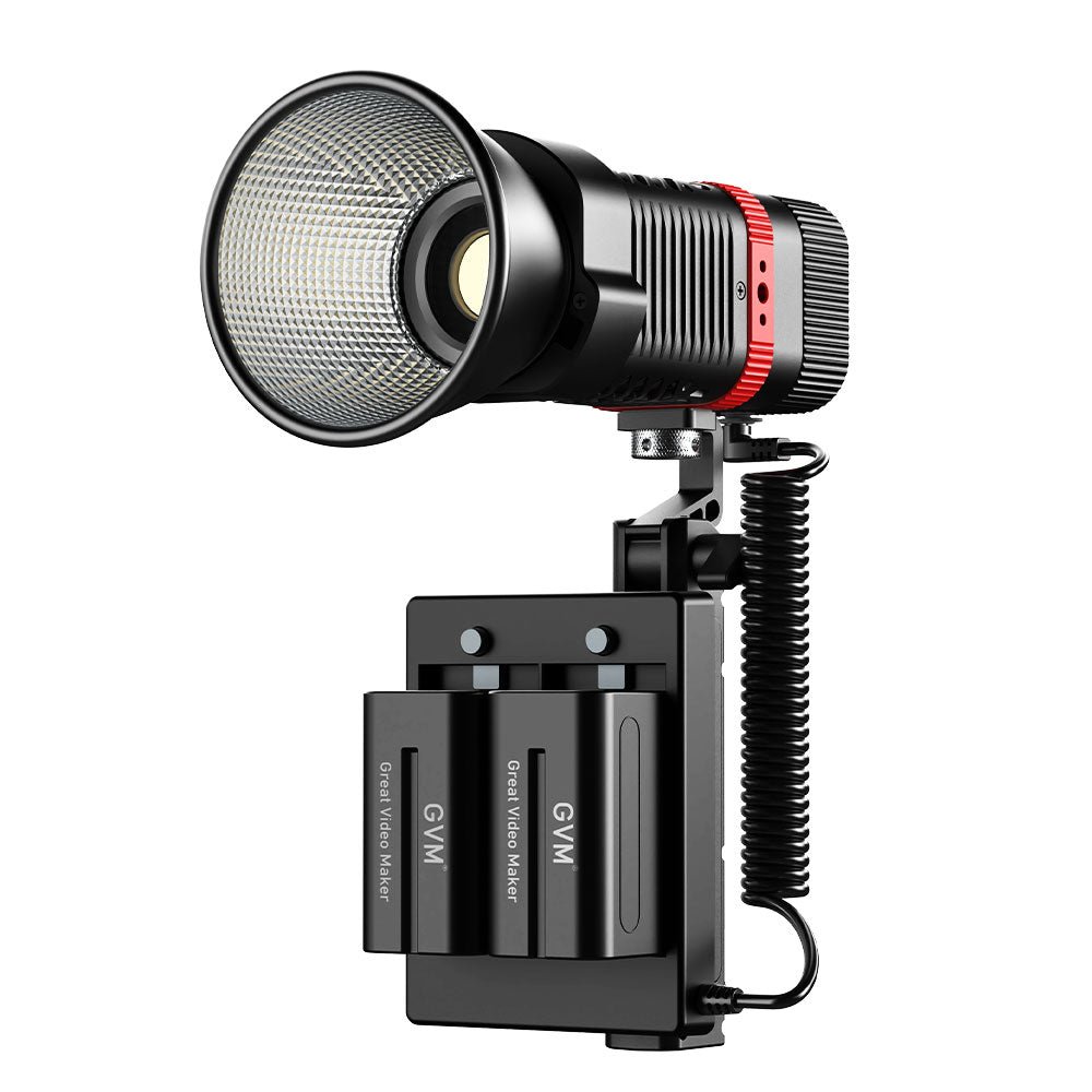GVM-PL60B Waterproof External Model 60W Flashlight Light (Bi-Color Tem